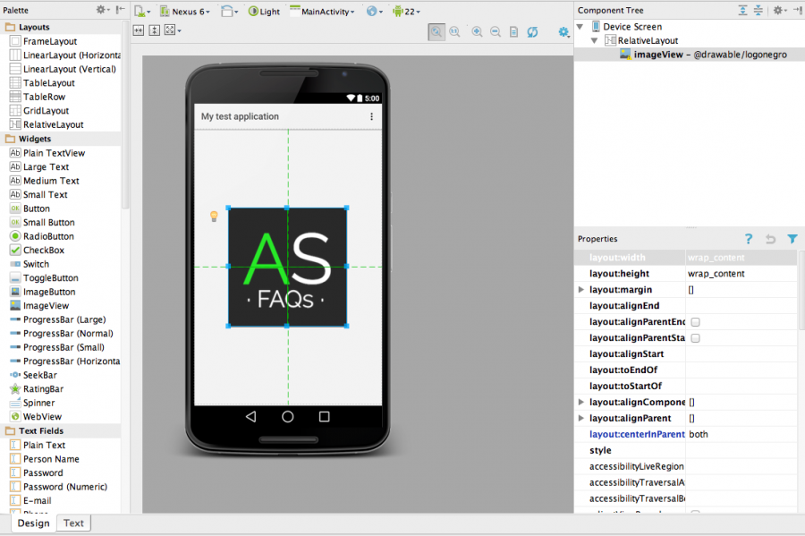 Qué tipos de layouts existen en Android Studio