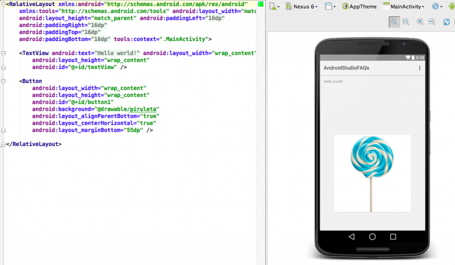 Cómo crear un botón en Android Studio